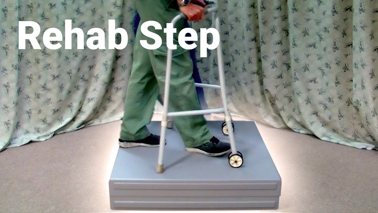 Rehab Step - Portable step for walking rehabilitation