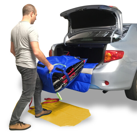 Wheelchair Boot Slider - Helps getting a wheelchair into a car