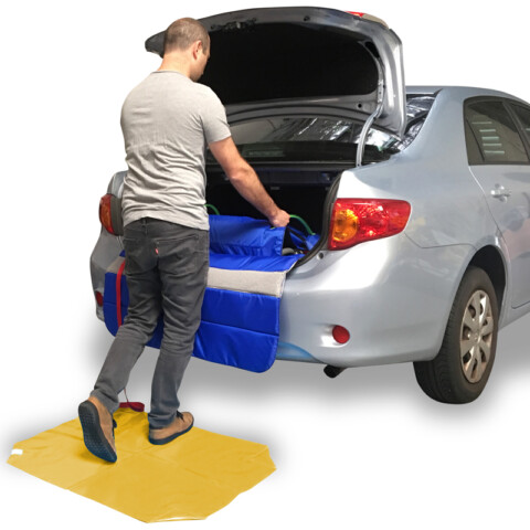 Wheelchair Boot Slider - Helps getting a wheelchair into a car