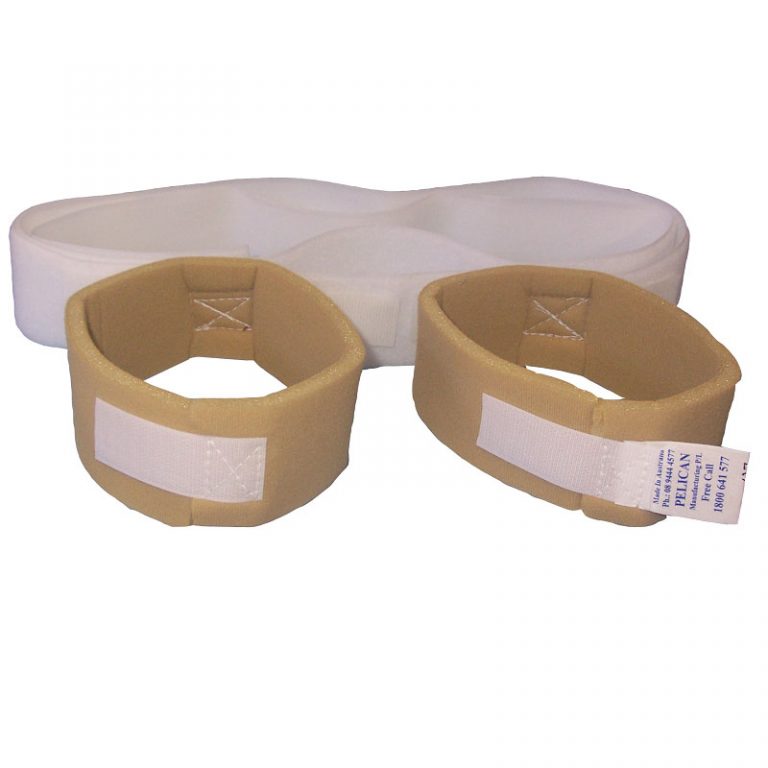 Heel & Footdrop Anti-Rotation Straps - Pelican Manufacturing