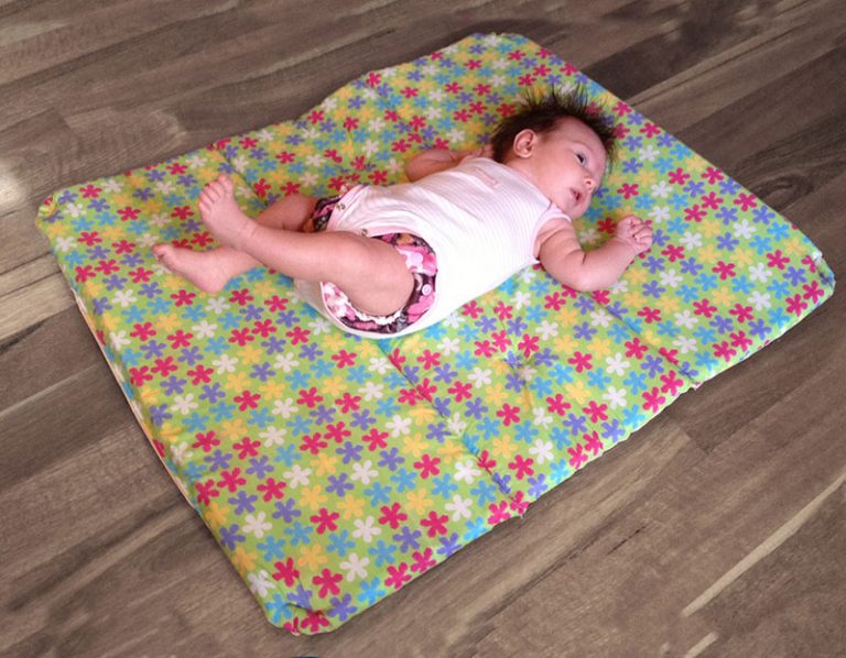 Baby Padded Play Mat - Soft padded mat for new babies